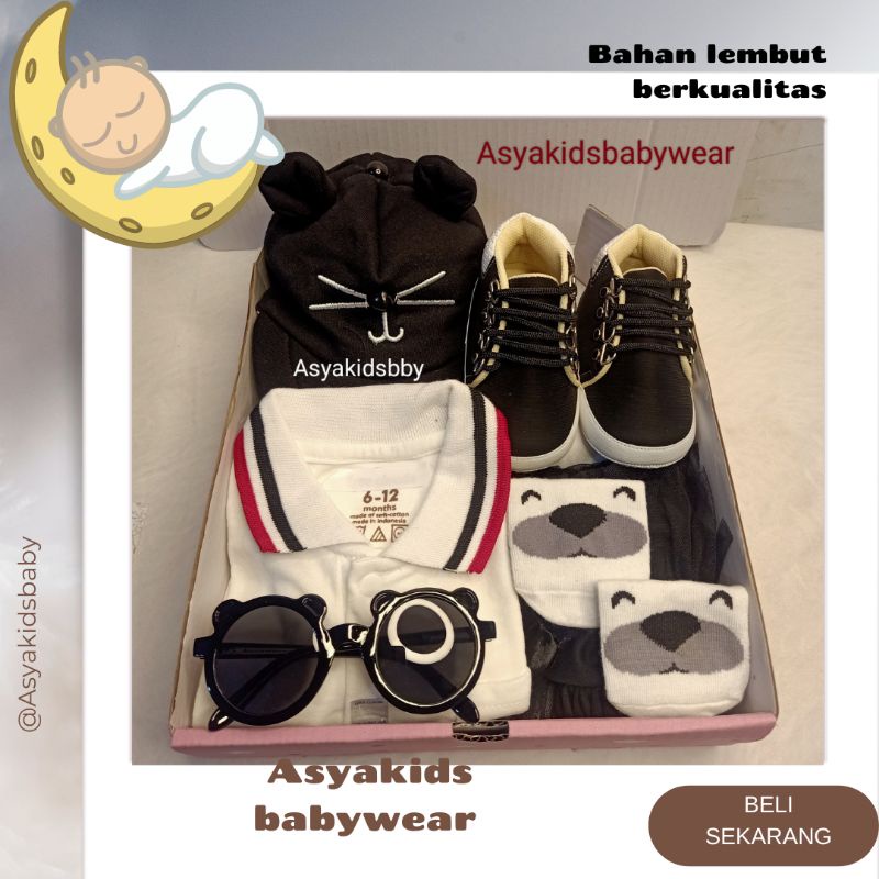 Jual Paket Set Baseball White | set pakaian anak laki-laki| set anak ...