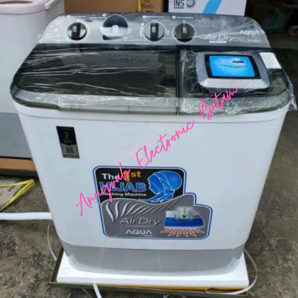 Jual MESIN CUCI 2 TABUNG AQUA QW760XT / QW 760XT 7KG BATAM | Shopee Indonesia