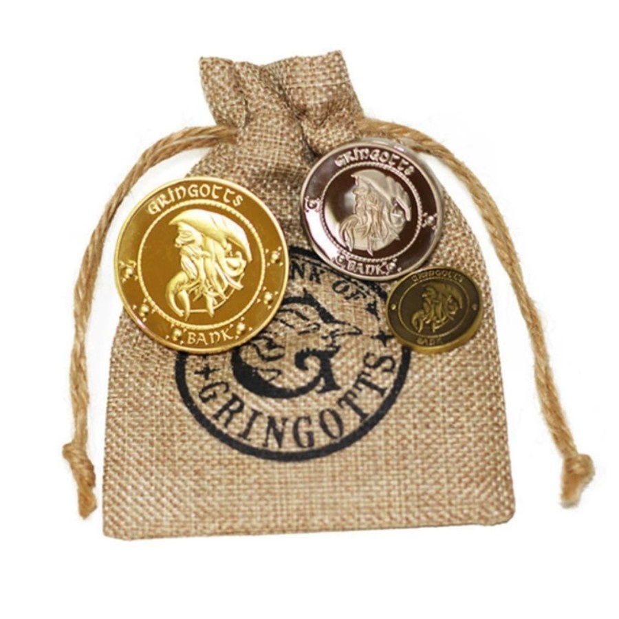 Jual Gringotts Bank Gold Coin Magic Gold Coin Koin Sihir Goblin props ...