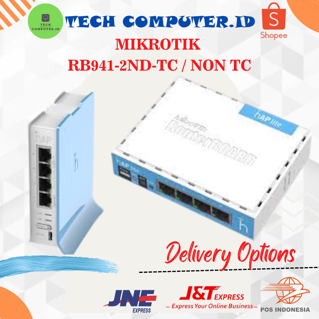 Jual Mikrotik hAP Lite / RB941-2nD / RB941-2ND-TC / RB941 Mikrotik ...