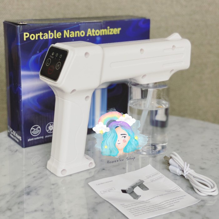 Jual Portable Nano Atomizer - Disinfectant Spray Gun 300 ml | Shopee ...