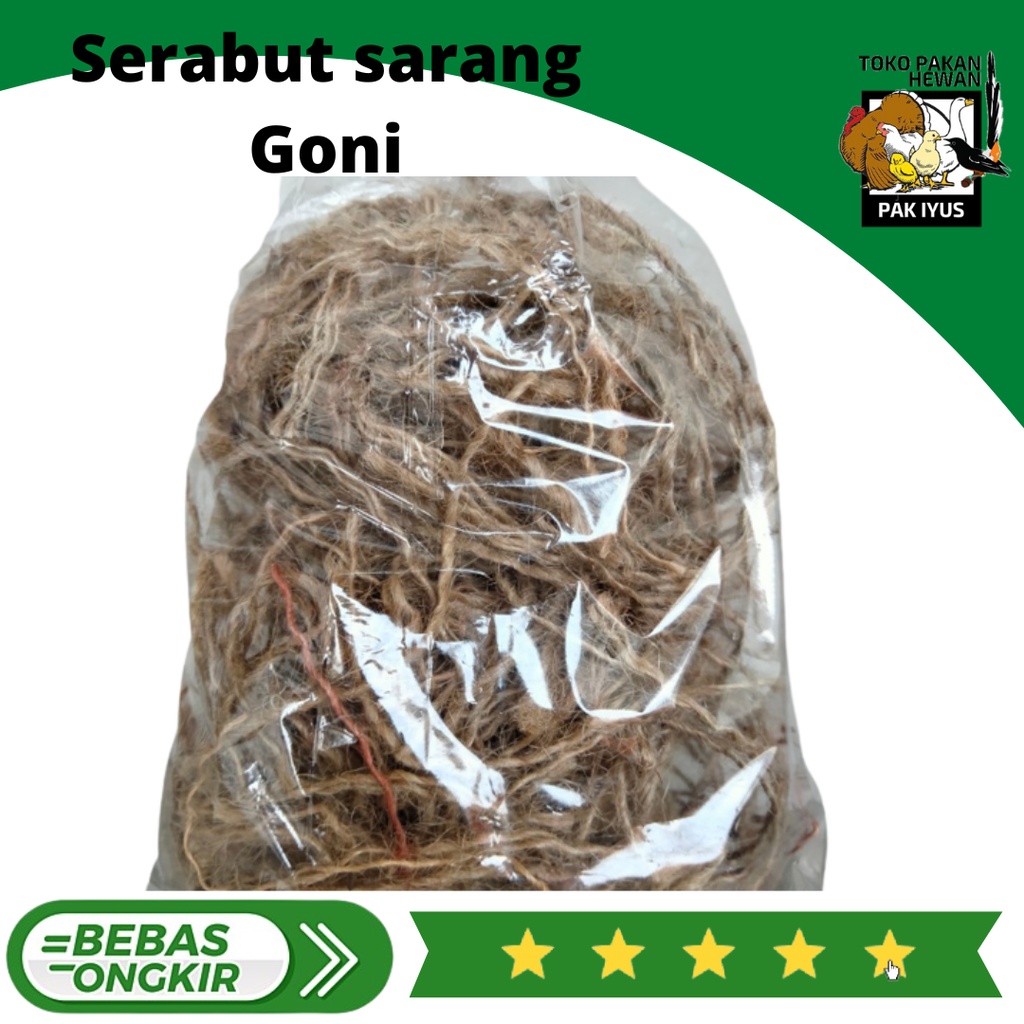 Jual SERABUT SERAT GONI SARANG BURUNG BERTELUR DARI KARUNG GONI UNTUK ...