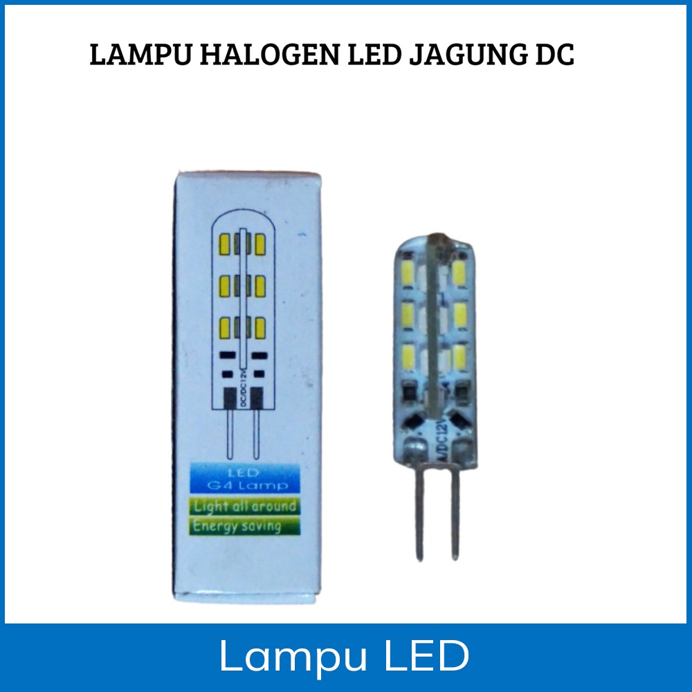 Jual Chakasu Lampu Halogen Led G4 1.5W Jagung Dc 12V | Shopee Indonesia