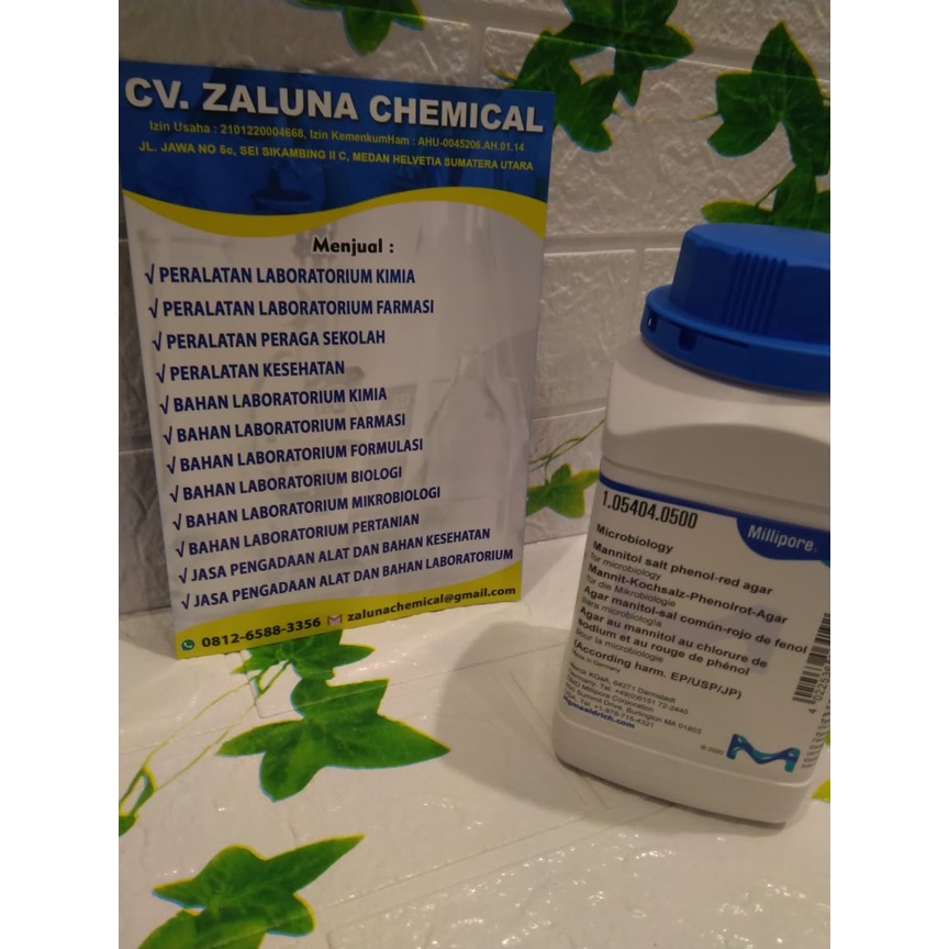 Jual Mannitol Salt Phenol-red Agar/ MSA / Media Mikrobiologi / Media ...