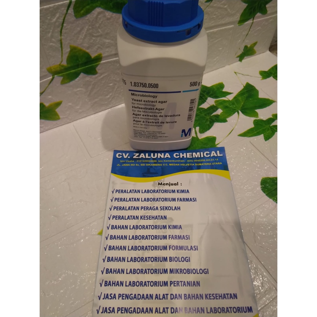 Jual Yeast Extract Agar / 1.13116.0500 / Microbiology / MERCK eceran 1 ...