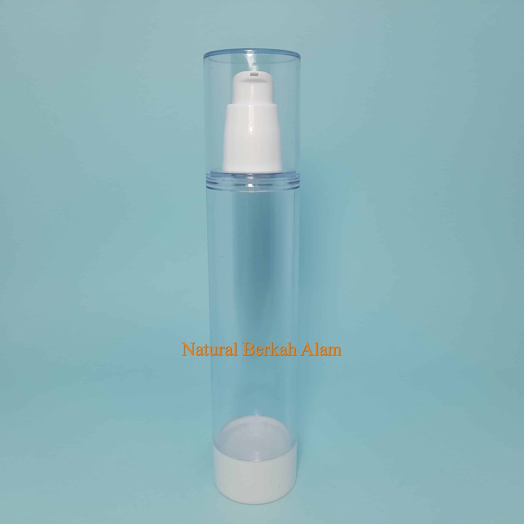 Jual Botol Kosmetik Vaccum 120 Ml Pp / Botol Plastik / Botol Vaccum ...