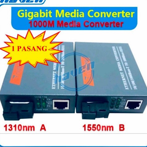 Jual Produk Terbaru Netlink Htb-Gs-03 Gigabit Media Converter Rj45 ...