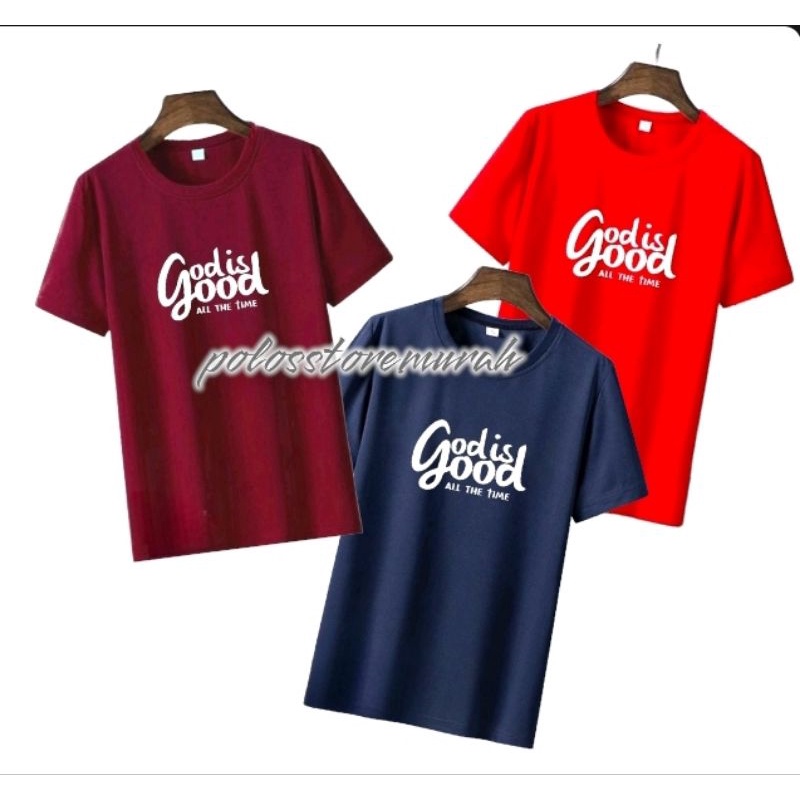 Jual Kaos Salib GOD IS GOOD / Baju Katolik / Kaos Kristen / Kaos Jesus ... Jual Kaos Salib GOD IS GOOD / Baju Katolik / Kaos Kristen / Kaos Jesus ...
