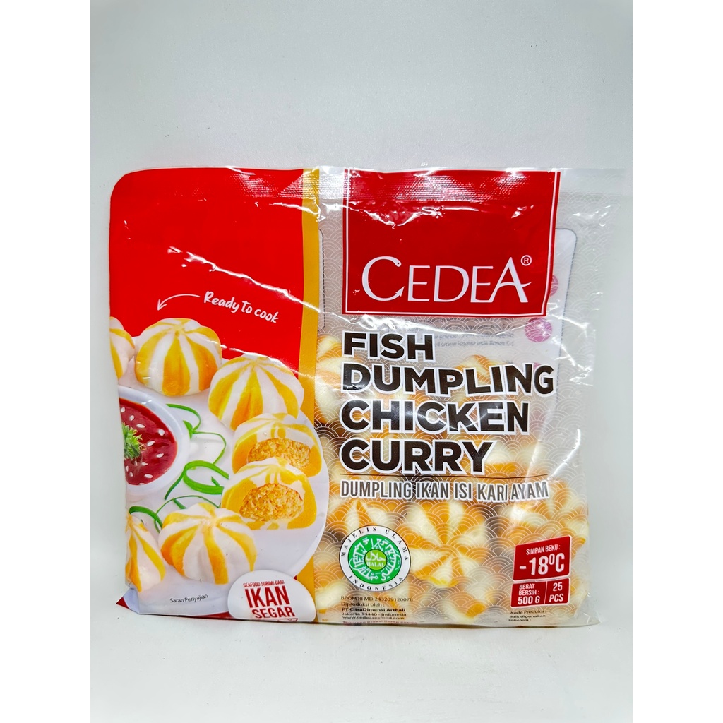 Jual CEDEA Fish Dumpling Chicken Curry Dumpling Ikan Isi Kari Ayam ...