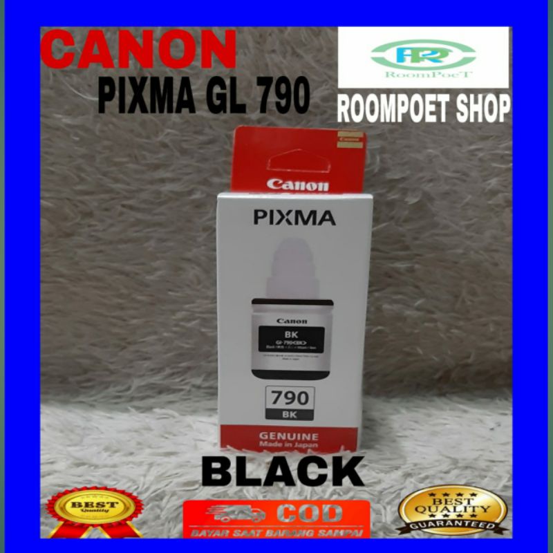 Jual Tinta Canon pixma GL -790 Black Original | Shopee Indonesia