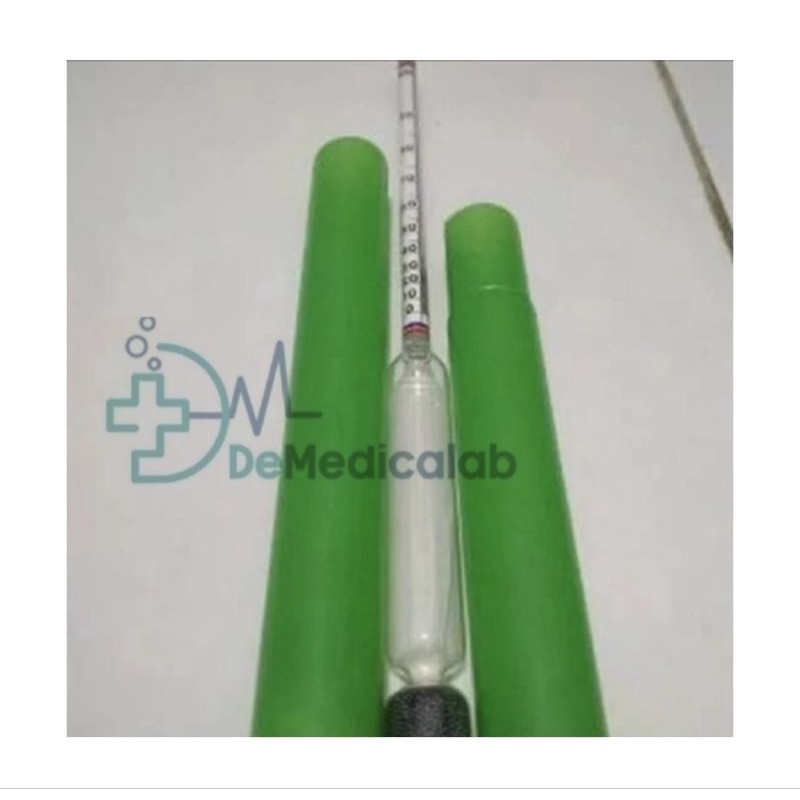 Jual Alkoholmeter Tes Kadar Alkohol / Alcohol Alcoholmeter Hydrometer 0 ...
