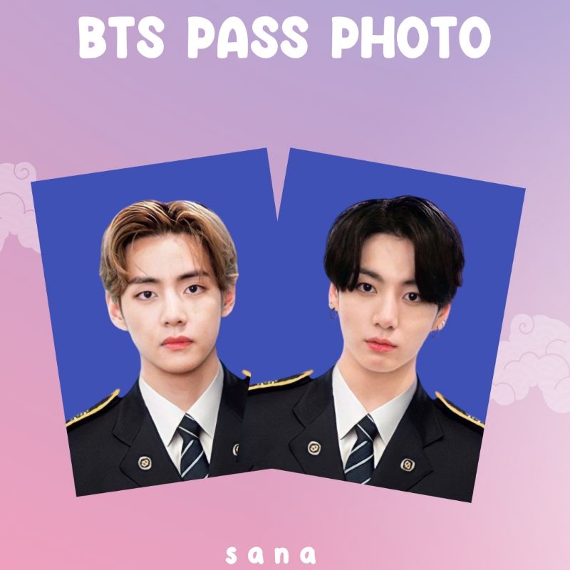 Jual BTS PASS PHOTO/ID CARD/FOTO KTP/KPOPERS KPOP MURAH EDIT ARMY ...
