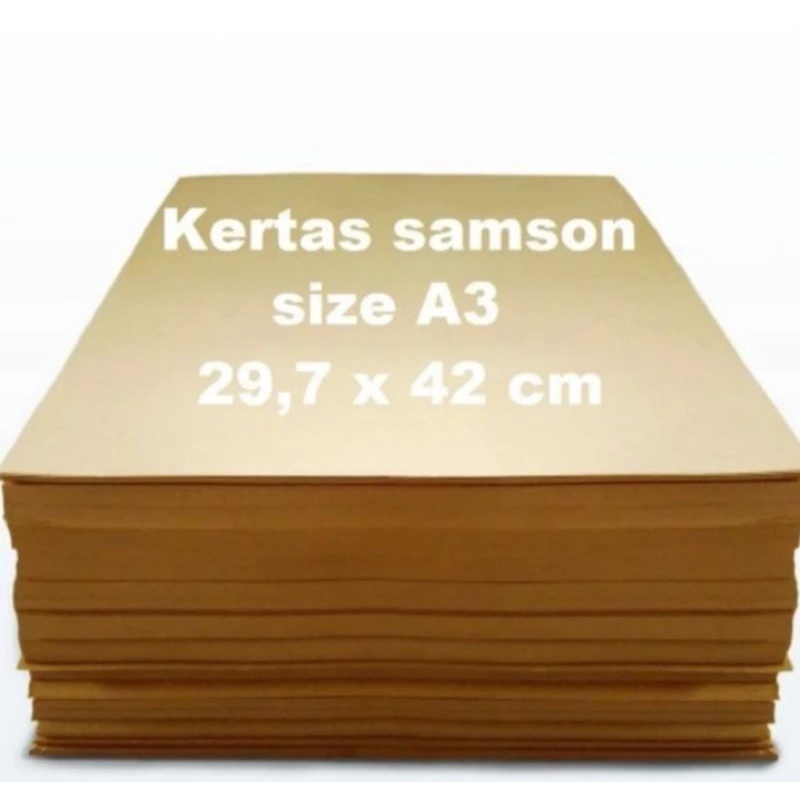 Jual kertas samson kertas pola 80 gram A3 80 lembar | Shopee Indonesia