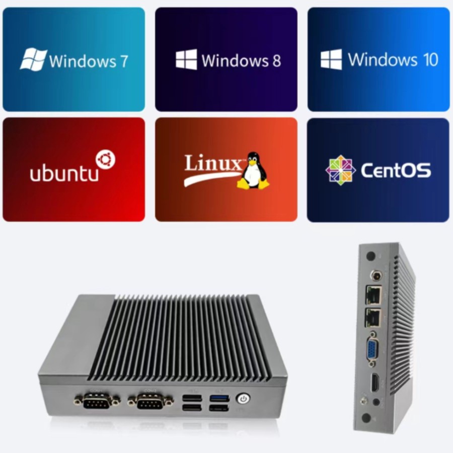 Jual Mini PC Industrial Intel Celeron Qual Core J1900 @ 2 Ghz 4Gb 128G ...
