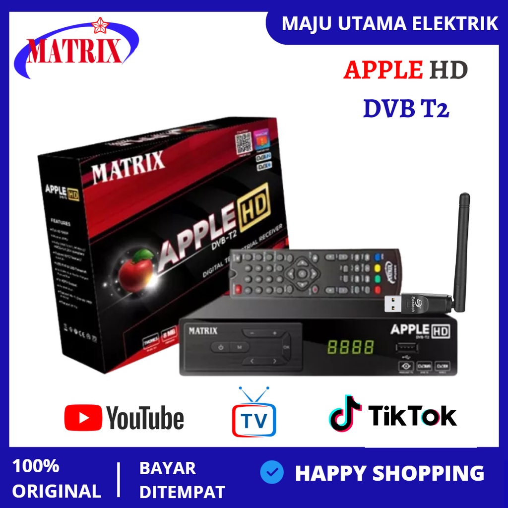Jual Set Top Box tv digital / Set Top Box Matrix Apple DVB T2 - TV Digital/set box tv digital ...