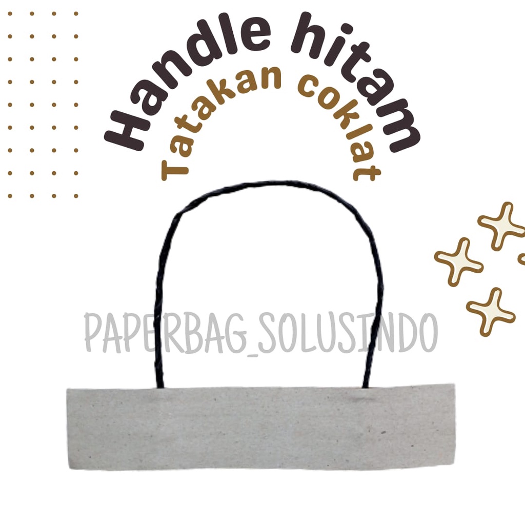 Jual Paperbag Twisted Handle 200 set/ Tali Kepang Kertas / Kraft Kertas ...