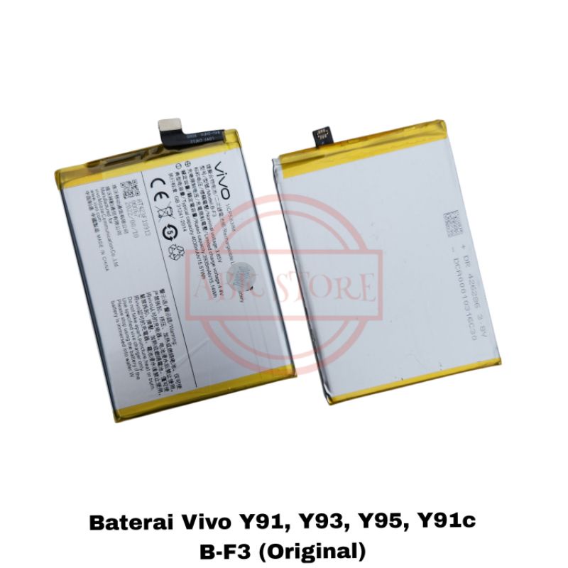 Jual BATRE BATERAI BATTERY VIVO Y91 / Y93 / Y95 / Y91C B-F3 | Shopee ...