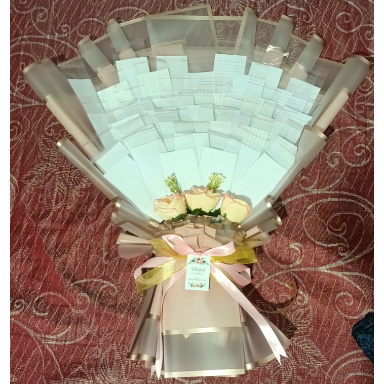 Jual BUKET UANG KOSONGAN ISI 5-10 LEMBAR / BUKET HADIAH / BUKET KADO ...