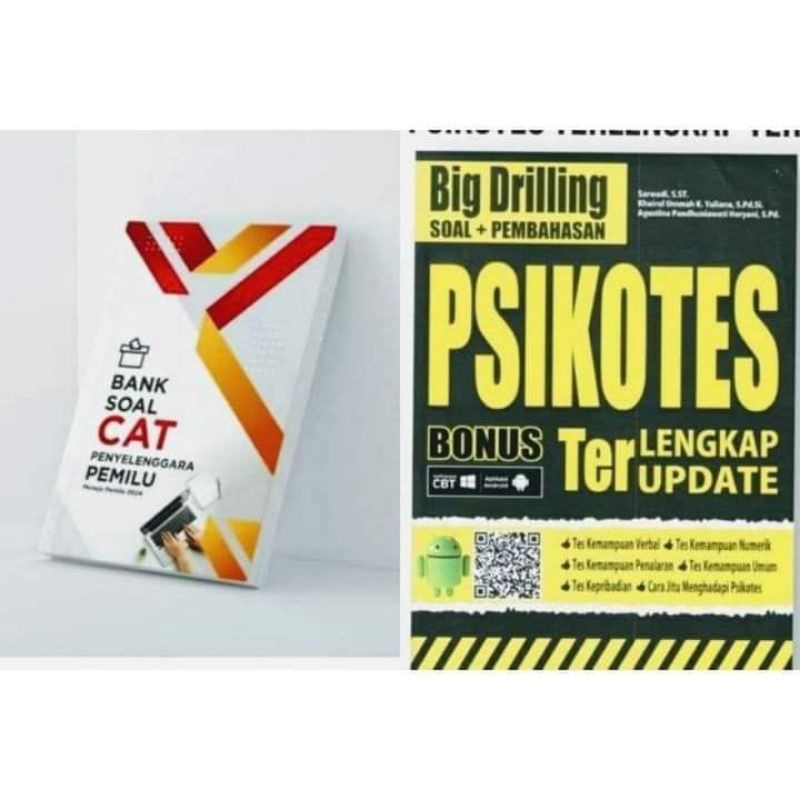 Jual Buku CAT Bawaslu|Buku CAT KPU|Buku CAT Pemilu|Buku Bank Soal CAT ...