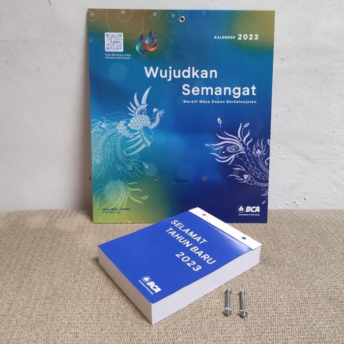 Jual kalender bca 2023 dinding sobek calendar harian | Shopee Indonesia