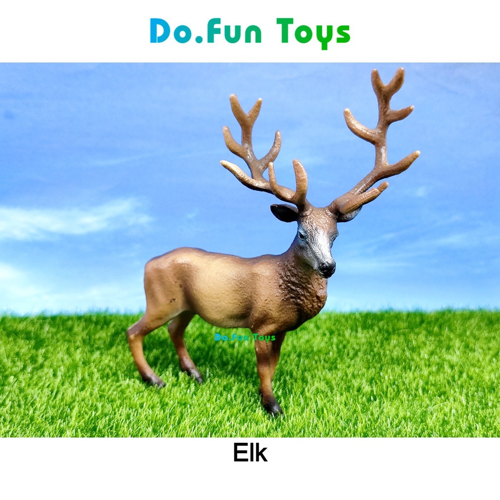 Jual Animal Figurine | ELK / Mainan Miniatur Binatang Spesies Rusa ...