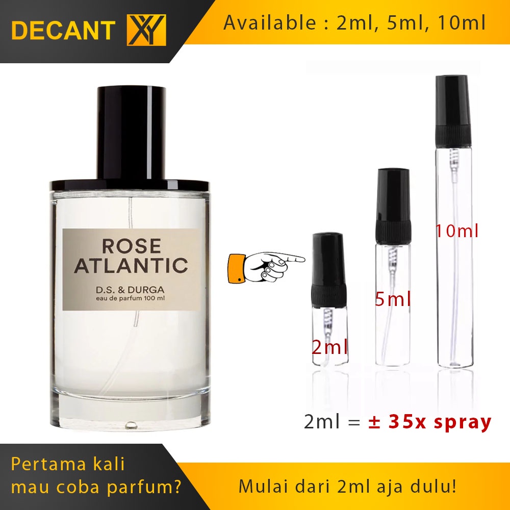 Jual Decant Parfum Durga Rose Atlantic | Shopee Indonesia