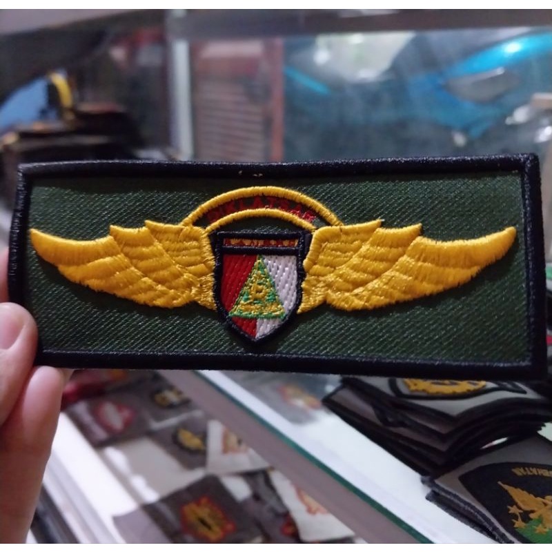 Jual Logo Wing Banser Bordir Komputer 3D | Shopee Indonesia