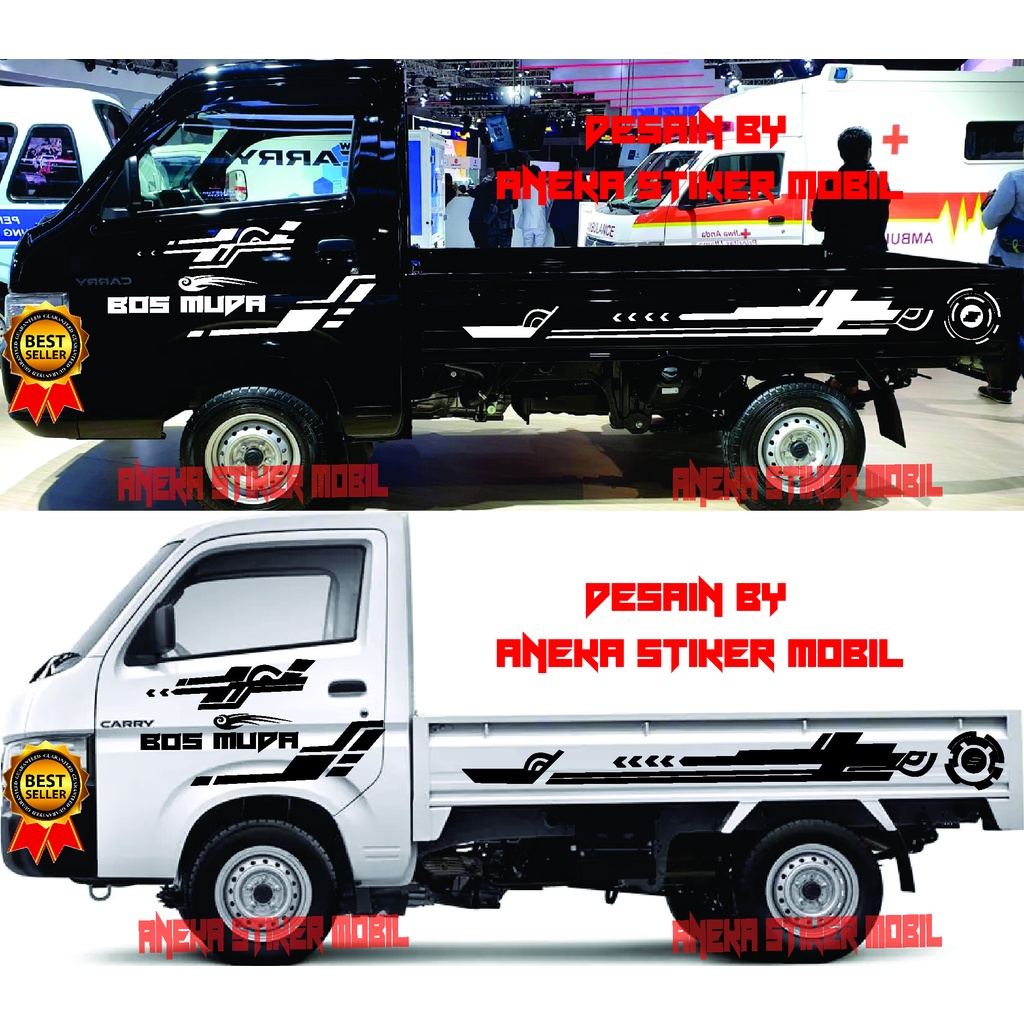 Jual Stiker mobil New Carry Stiker Mobil Pick Up New Carry Stiker Body ...
