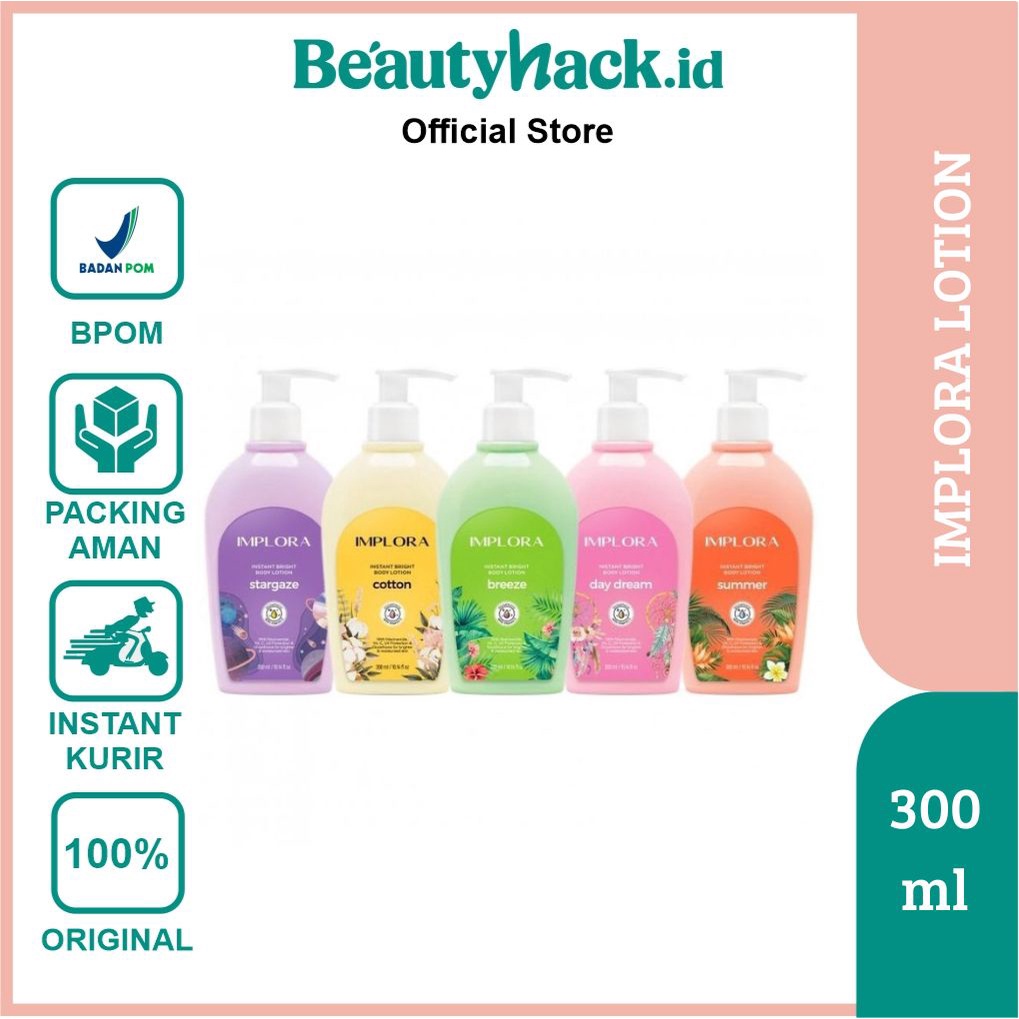 Jual Implora Instant Bright Body Lotion 300ml | Shopee Indonesia