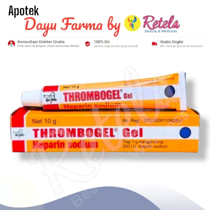 Jual THROMBOGEL HEPARIN NATRIUM 10GR | Shopee Indonesia