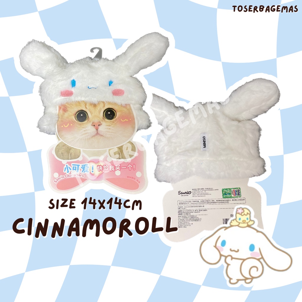 Jual [1 PCS] TOPI HAT KOSTUM KUCING ANJING MINISO SANRIO DISNEY ...