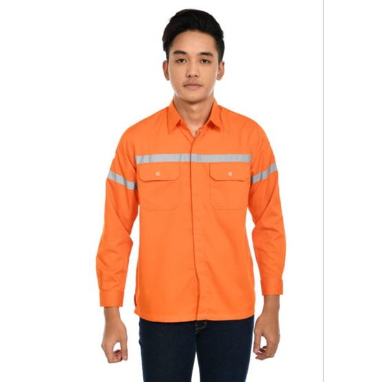 Jual Baju Kerja Kemeja/Baju safety ukuran jumbo/wearpack tangan panjang ... Jual Baju Kerja Kemeja/Baju safety ukuran jumbo/wearpack tangan panjang ...