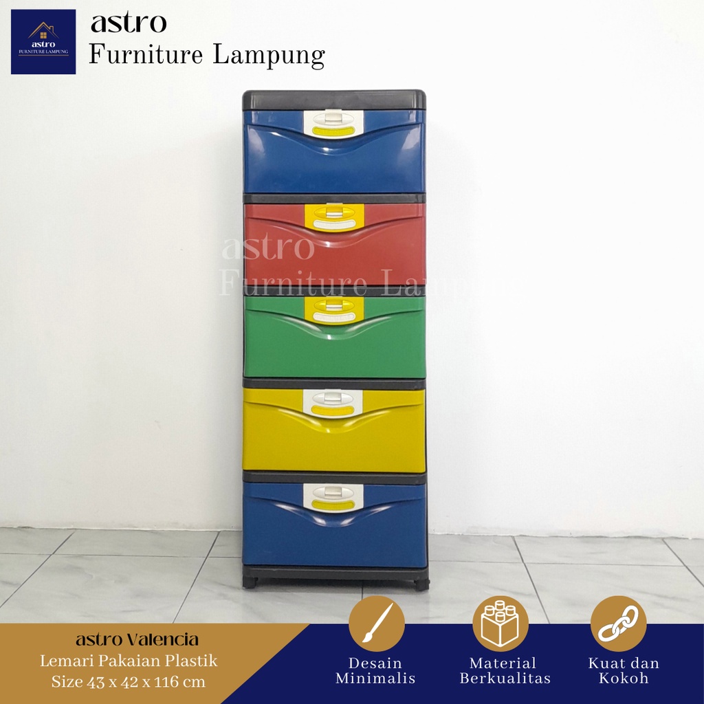 Jual Lemari Pakaian Plastik 5 Susun Plastik Berkualitas Murah | Shopee ...