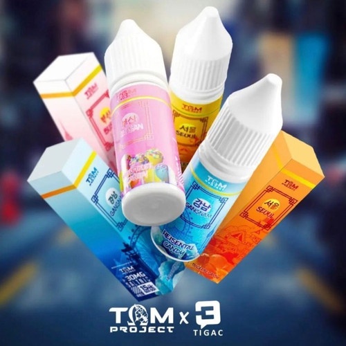 Jual KOREAN SALT NIC SERIES 15ML "BUSAN" & "GANGNAM" BY TOM PROJECT X ...