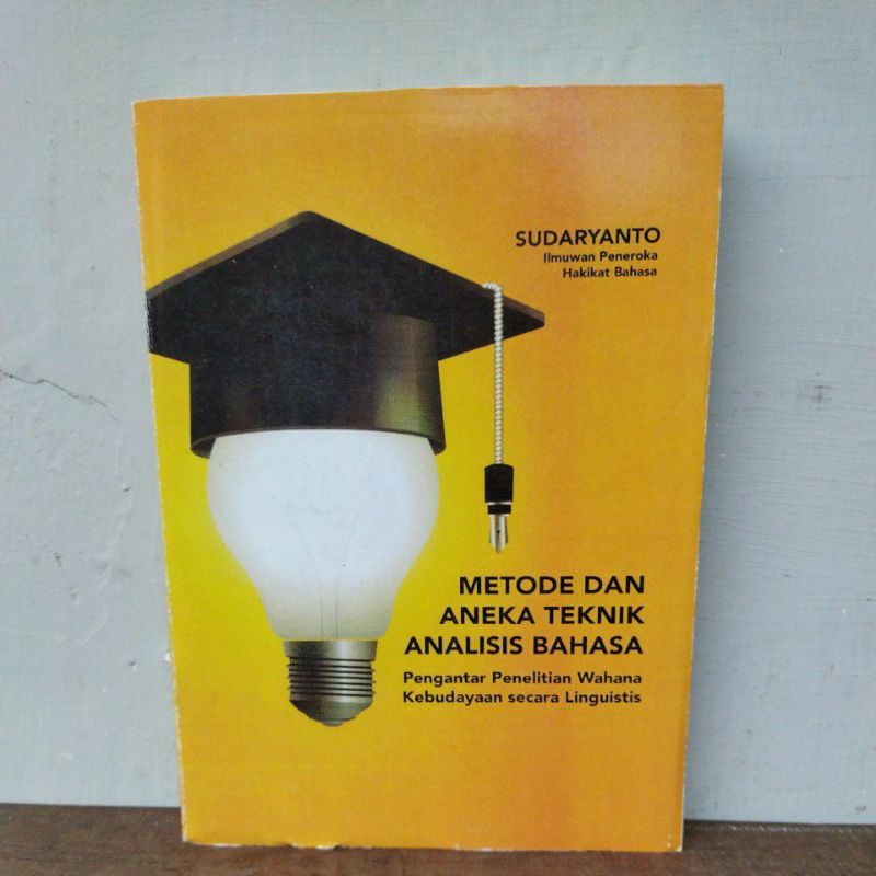 Jual metode dan aneka analisis bahasa - sudaryanto | Shopee Indonesia