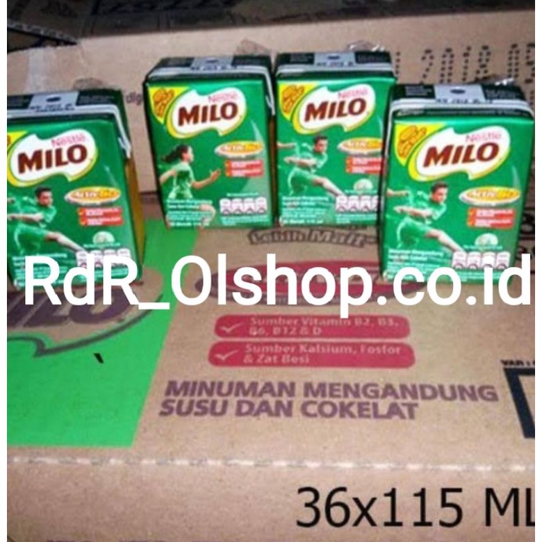 Jual MILO ACTIV-GO 110ml ( 1 dus isi 36 pcs) | Shopee Indonesia