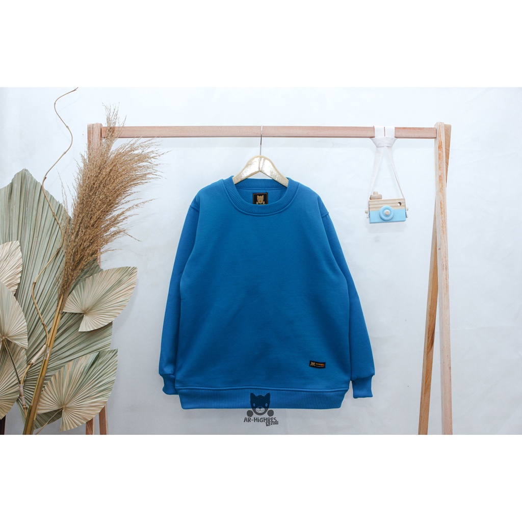 Jual Crewneck Anak/crewneck polos/baju anak/switer anak/ Basic Polos ...