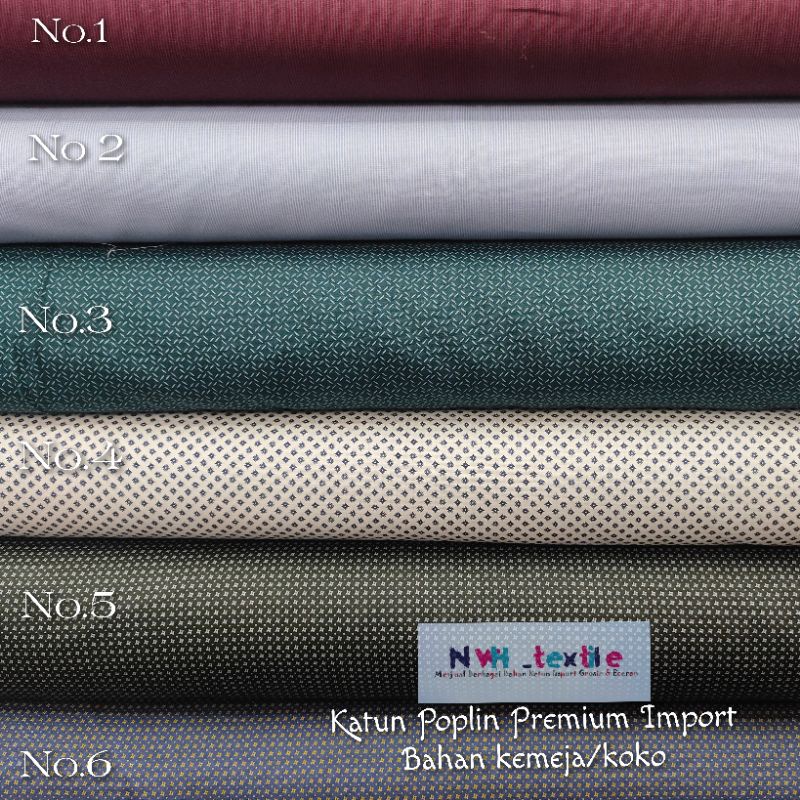 Jual KATUN POPLIN PREMIUM IMPORT BAHAN KEMEJA/KOKO | Shopee Indonesia