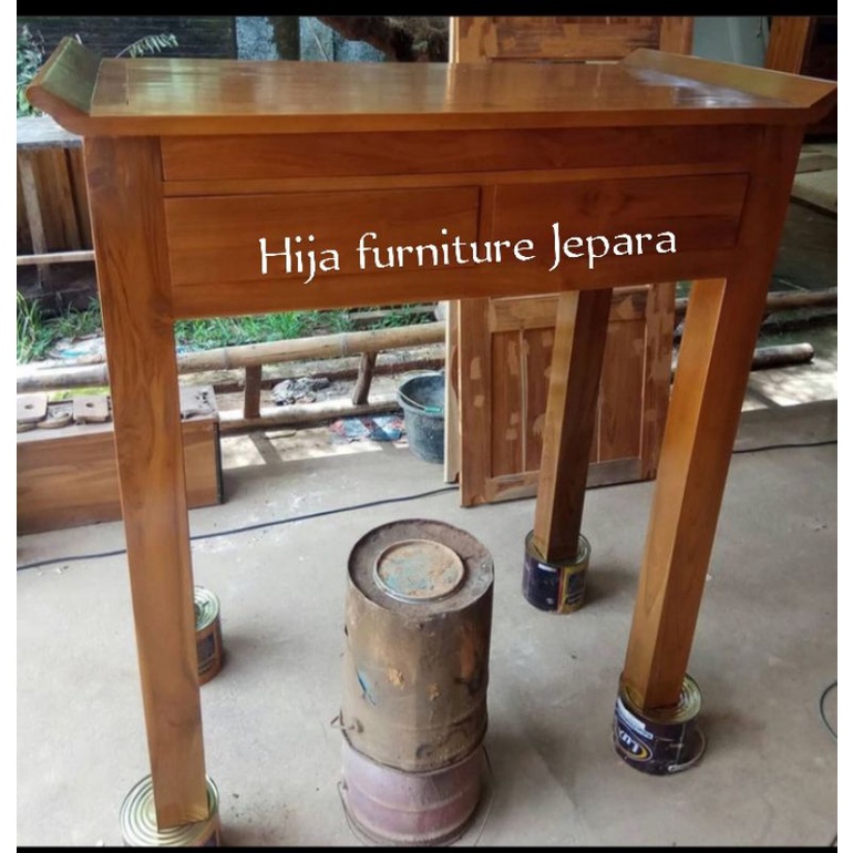 Jual Meja altar meja sembahyang kayu jati | Shopee Indonesia