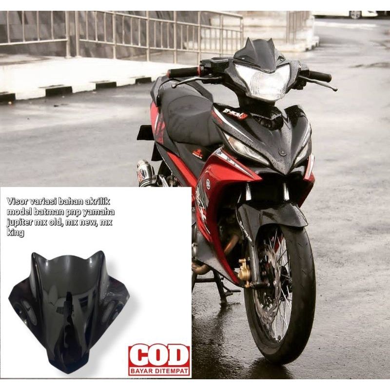 Jual visor variasi batok kepala model batman pnp jupiter mx new ...