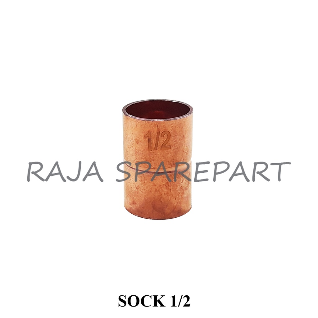 Jual SK1/2 SAMBUNGAN PIPA AC/SOCK PIPA AC TEMBAGA 1/2 INCH | Shopee ...