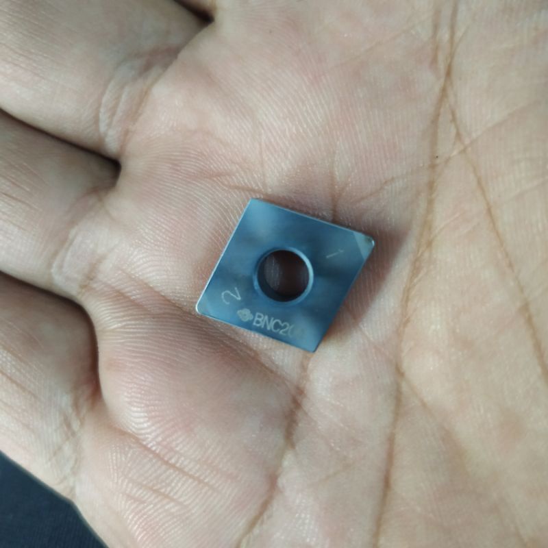 Jual INSERT CNGA120404 cbn DIAMOND CNMG12 04 04 Carbide CBN CNMG 1204 Bekas | Shopee Indonesia