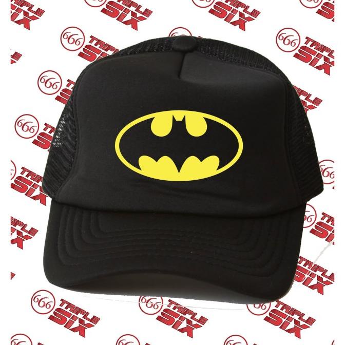 Jual Topi Trucker Logo BATMAN Super heroes keren New | Shopee Indonesia
