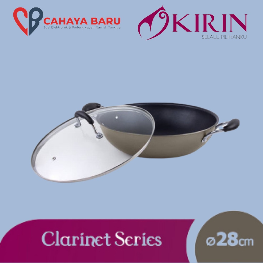 Jual KIRIN WOK CLARINET 28CM | Shopee Indonesia