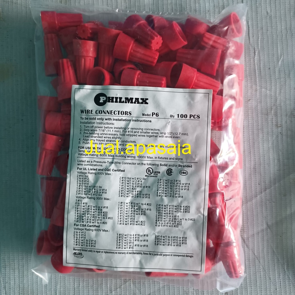 Jual Lasdop Las Dop 6mm 1pack isi 100pcs Philmax | Shopee Indonesia
