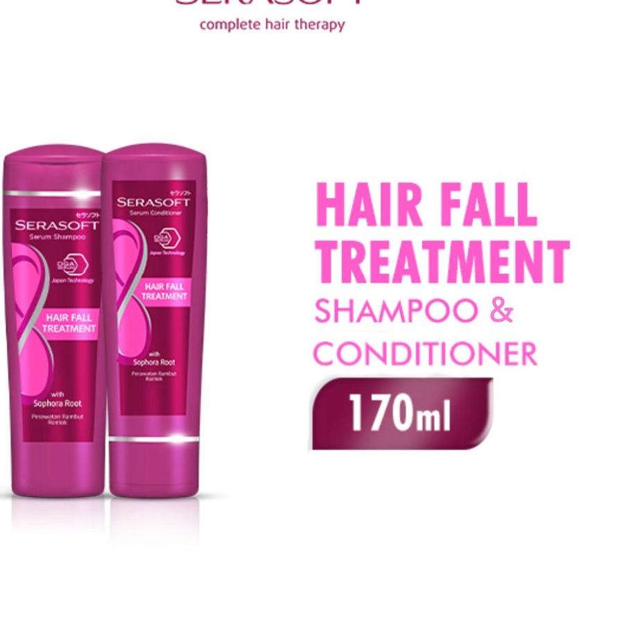 Jual Serasoft Hair Fall Set 170ml | Shopee Indonesia