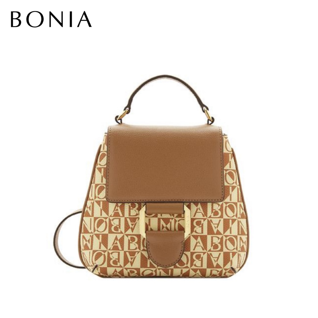 Jual Bonia - Damiano Capsule Backpack Dark Brown | Shopee Indonesia