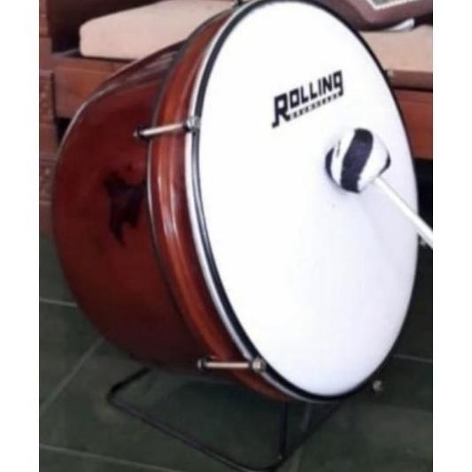 Jual Bass Hadroh Mika Duduk Bass Hadroh Rebana Terbangan 45Cm / 18 Inch ...