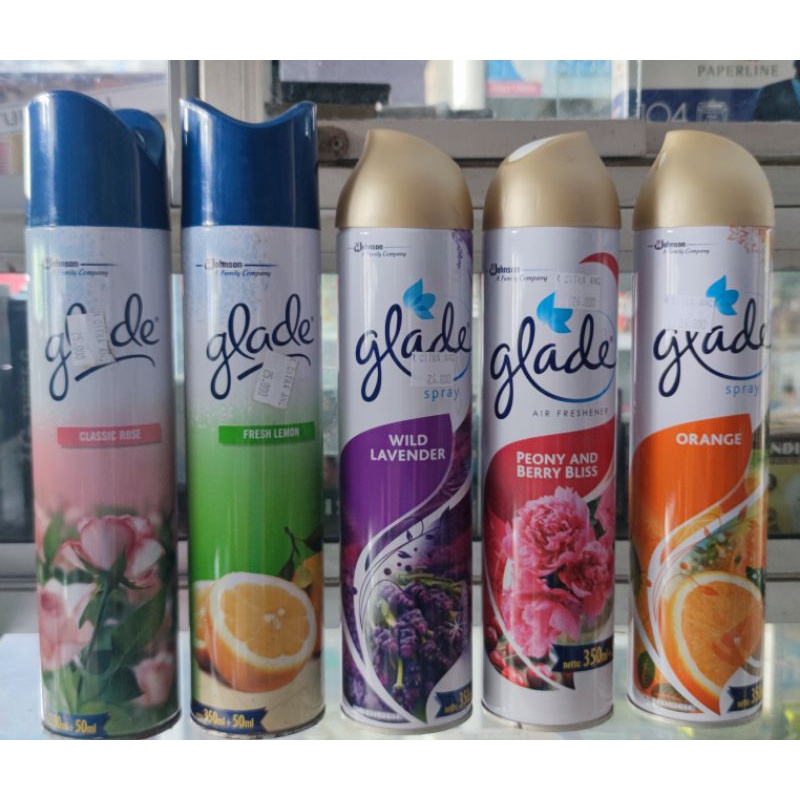 Jual Glade Pengharum Ruangan Aerosol Spray 400ml | Shopee Indonesia