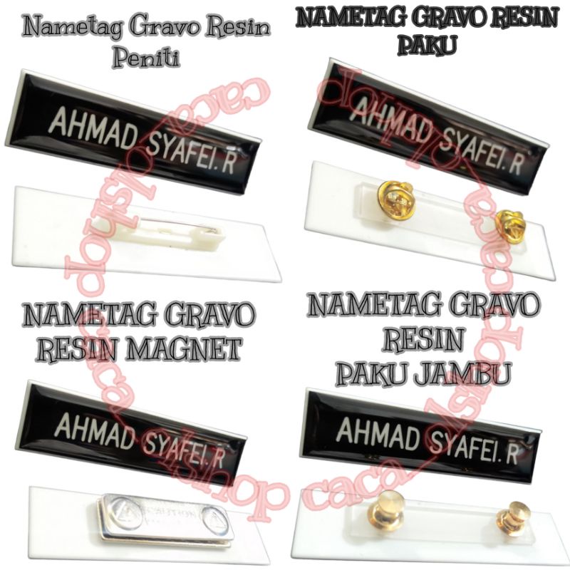 Jual Papan nama/Name tag Lapis Resin | Shopee Indonesia